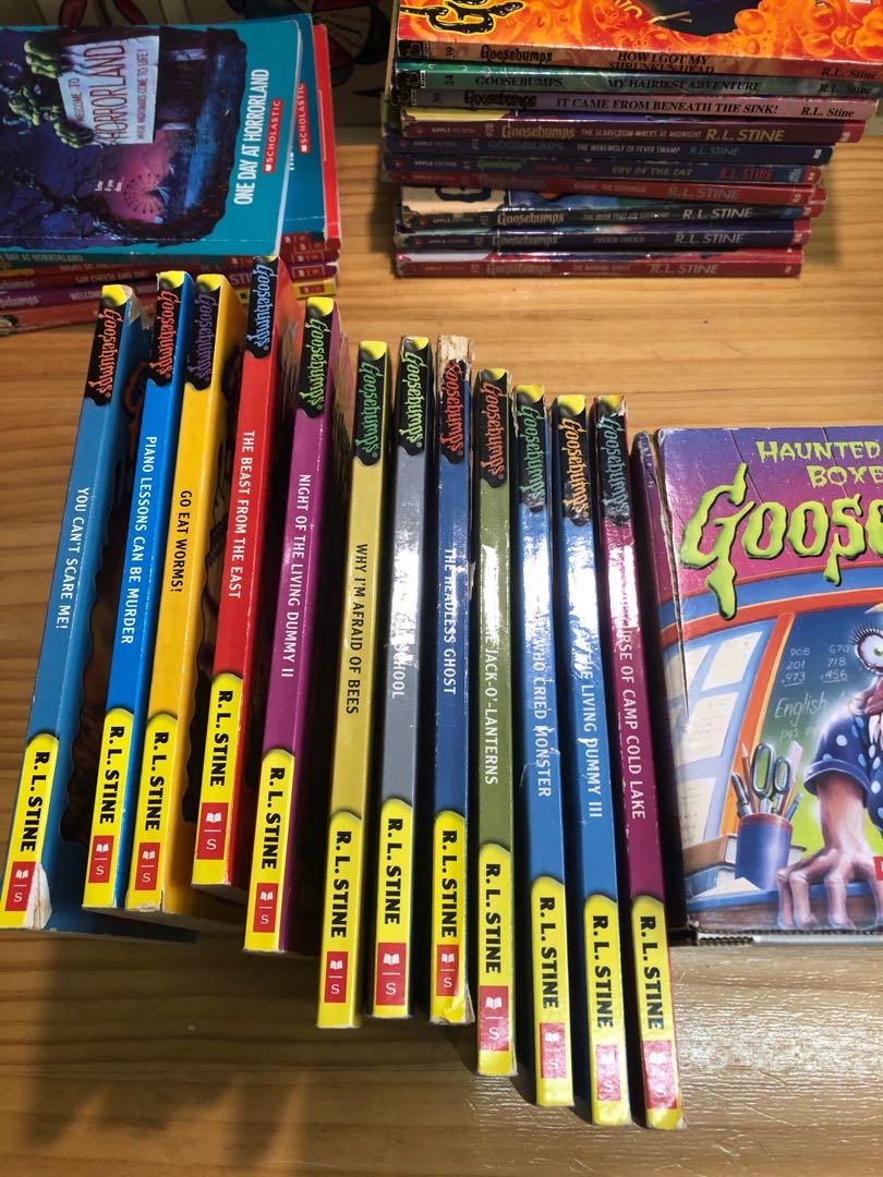Goosebumps Haunted School Boxed Set, 興趣及遊戲, 書本 & 文具, 兒童書籍 - Carousell