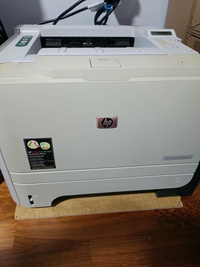 HP LaserJet P2055dn Monochrome Printer, Computers & Tech, Printers ...