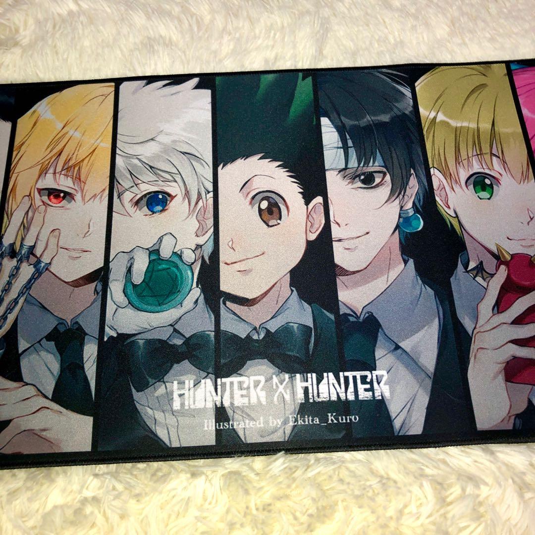 Hunter x Hunter Anime Mousepad Killua Gon Kurapika Hisoka Chrollo ...