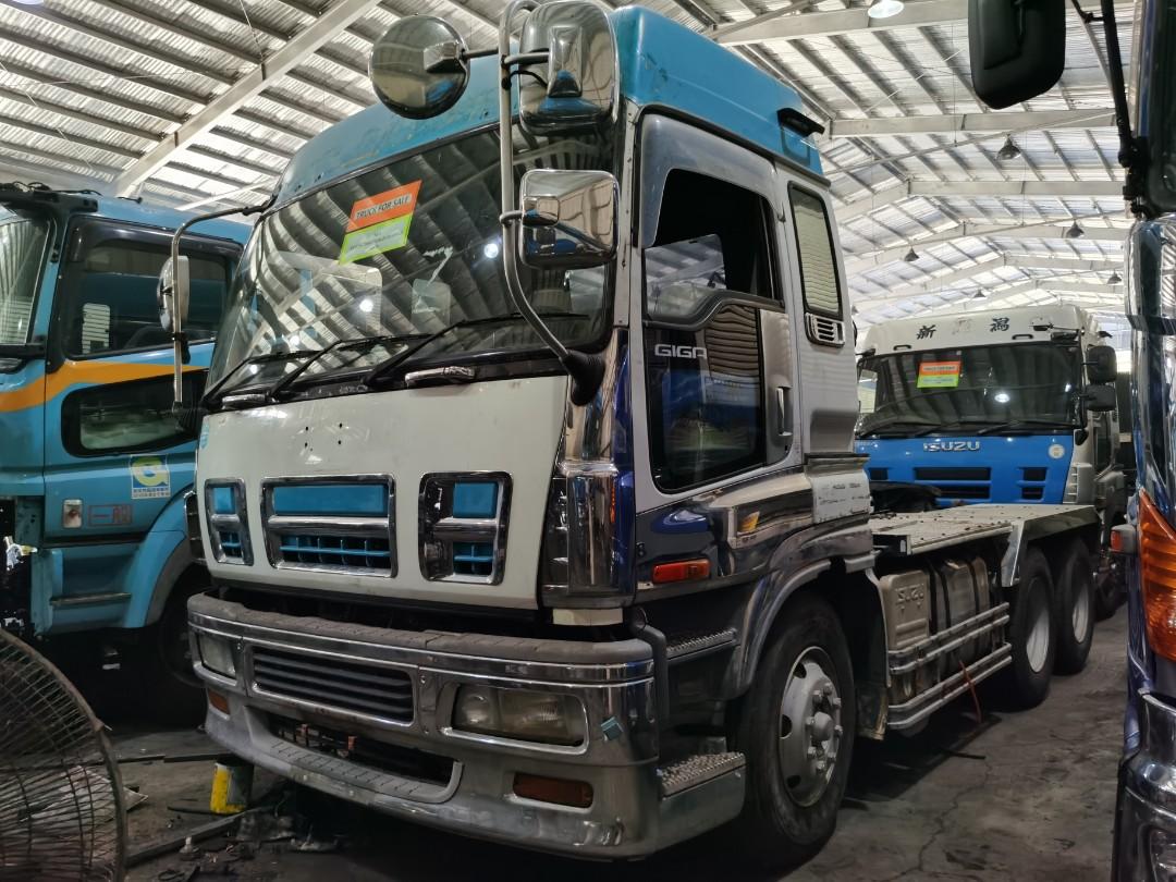 Isuzu giga tractor head 6wg1 10w, Special Vehicles, Heavy Vehicles on ...