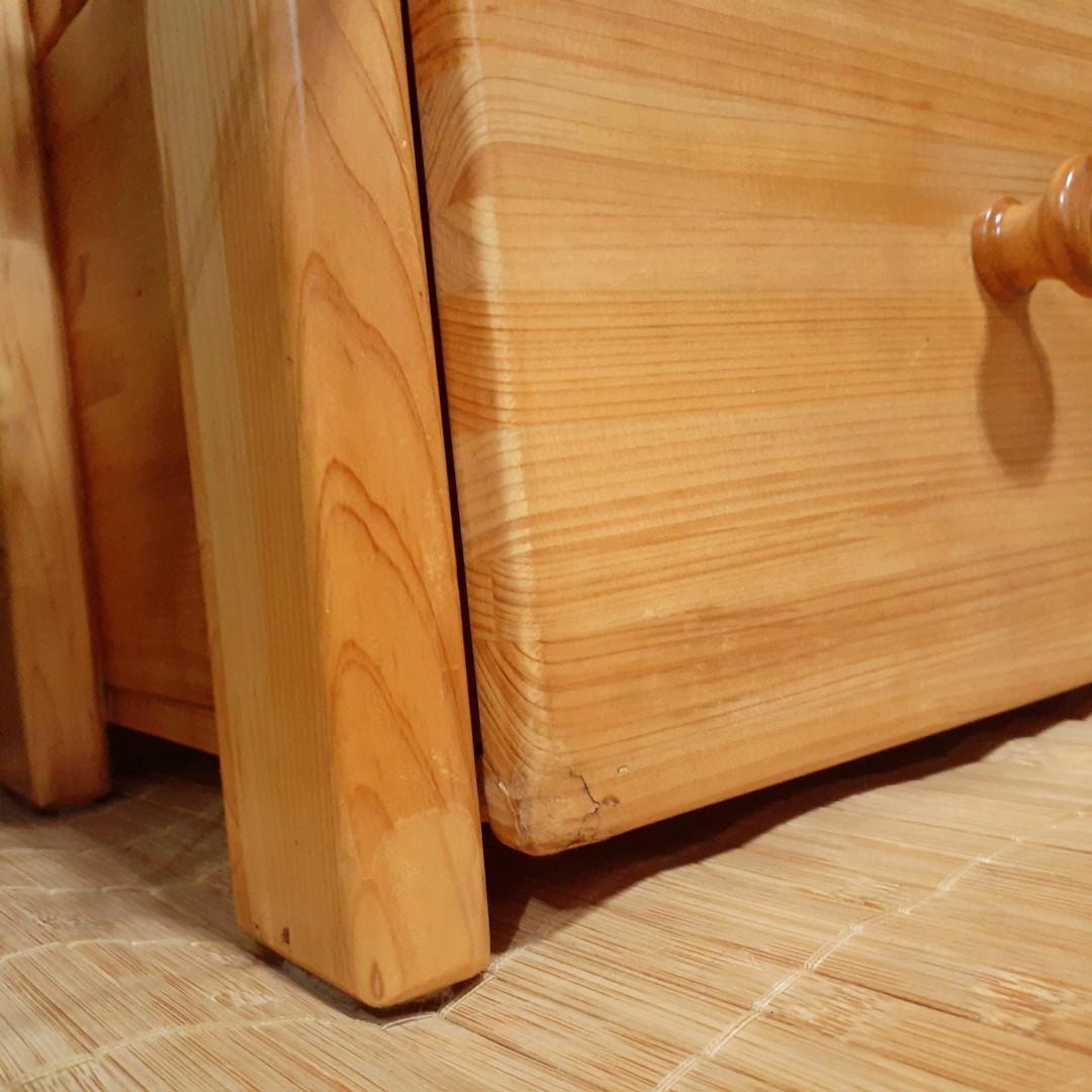 Japanese bangkito chair with strorage drawer solid wood, Furniture ...