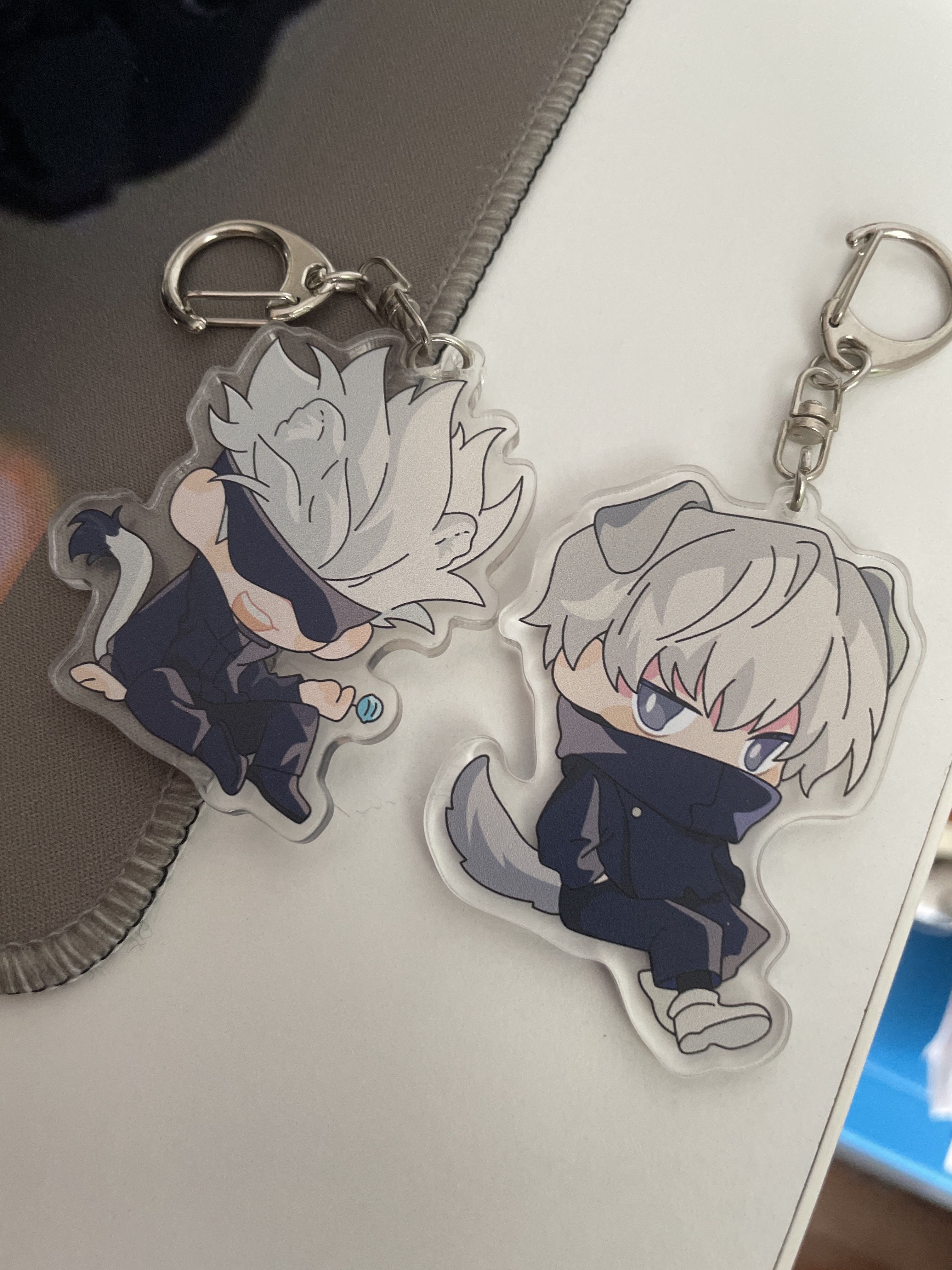 Jujutsu kaisen toge inumaki gojo keychains, Hobbies & Toys, Memorabilia ...