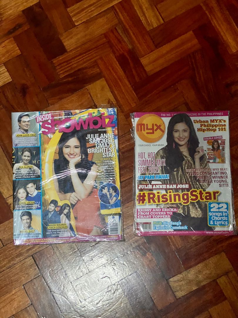 JULIE ANNE SAN JOSE MAGAZINES (Bundle of 2 with FREEBIES), Hobbies ...