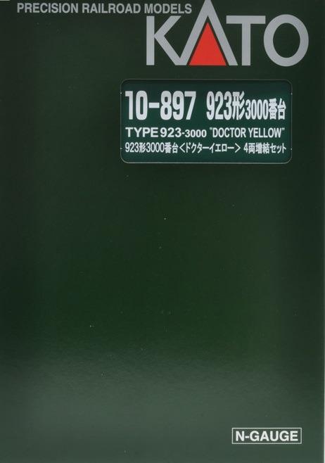KATO Type 923-3000 `DOCTOR YELLOW` (Shinkansen Inspection Cars) (Add-On 4-Car Set) (10-897), 興趣及 ...