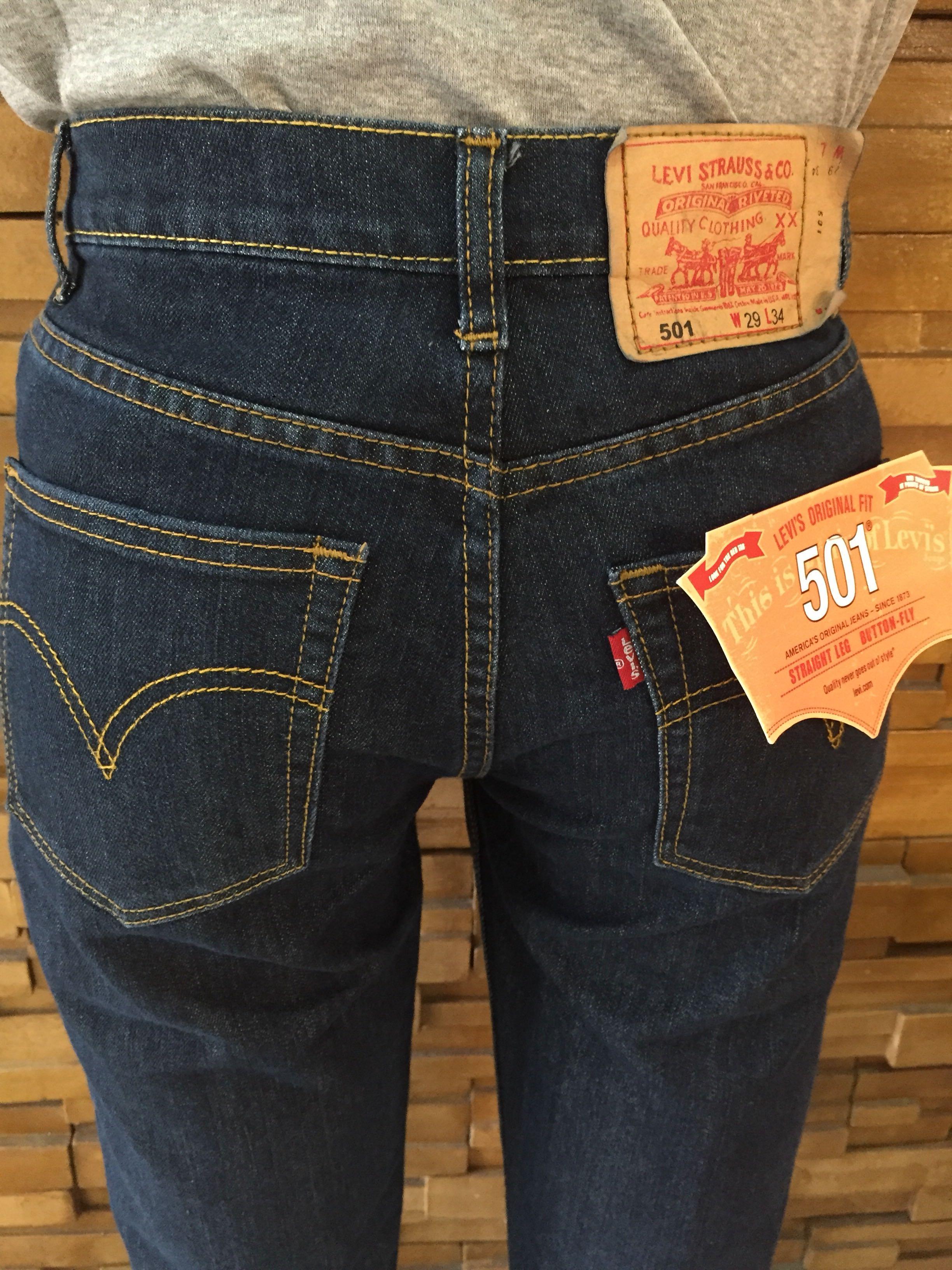 Levi’s 501 Men’s Straight Leg, Zipper-Fly Jeans, Men's Fashion, Bottoms ...