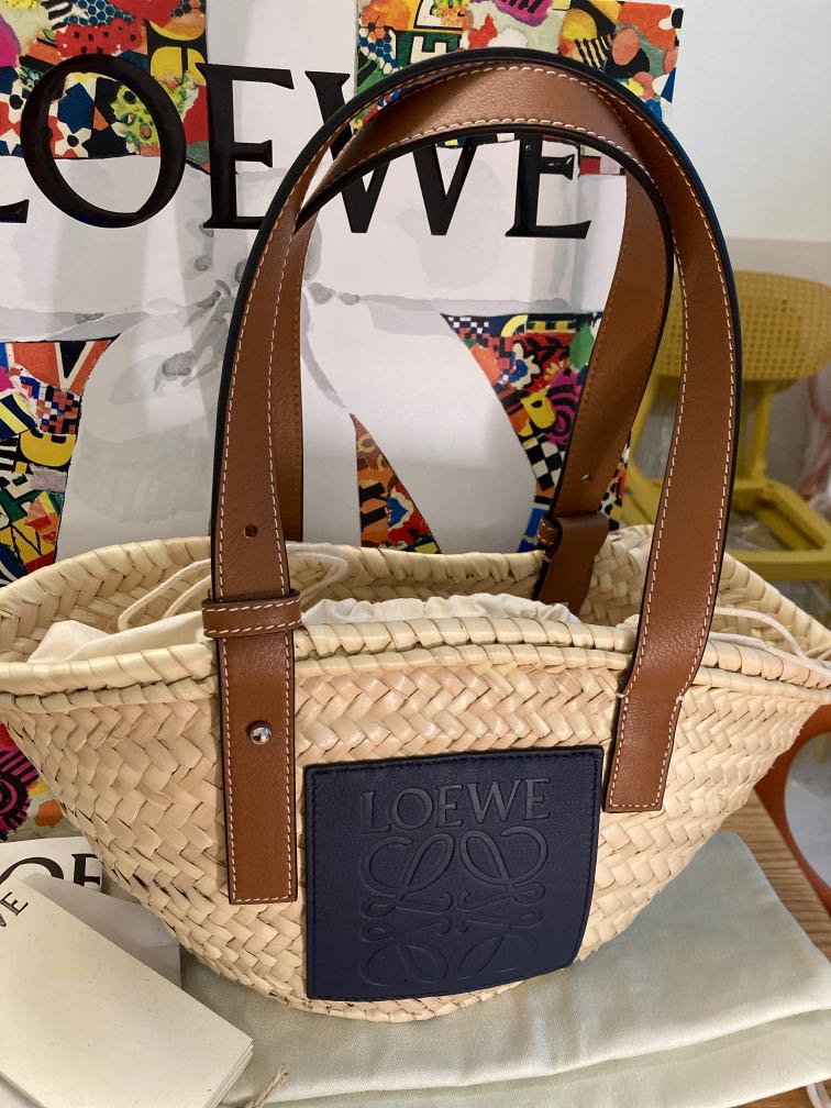 Loewe raffia straw bag Limited Edition colour, Luxury, Bags & Wallets ...