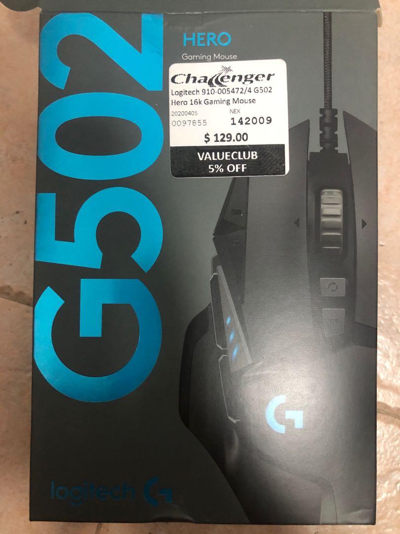 Logitech Hero G502 Wired, Computers & Tech, Parts & Accessories, Mouse ...
