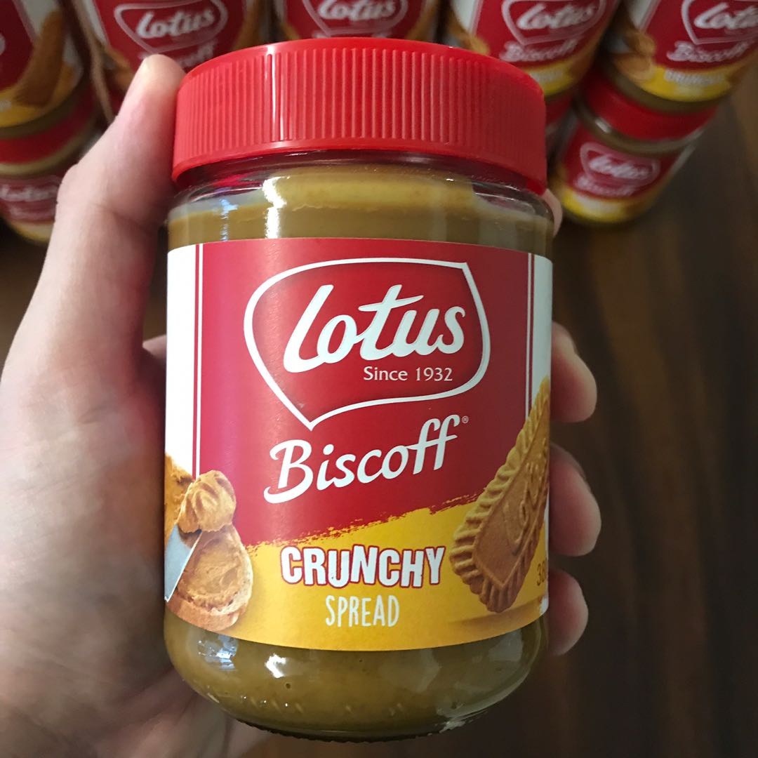 Lotus Biscoff Crunchy Spread 380g, Food & Drinks, Packaged & Instant ...