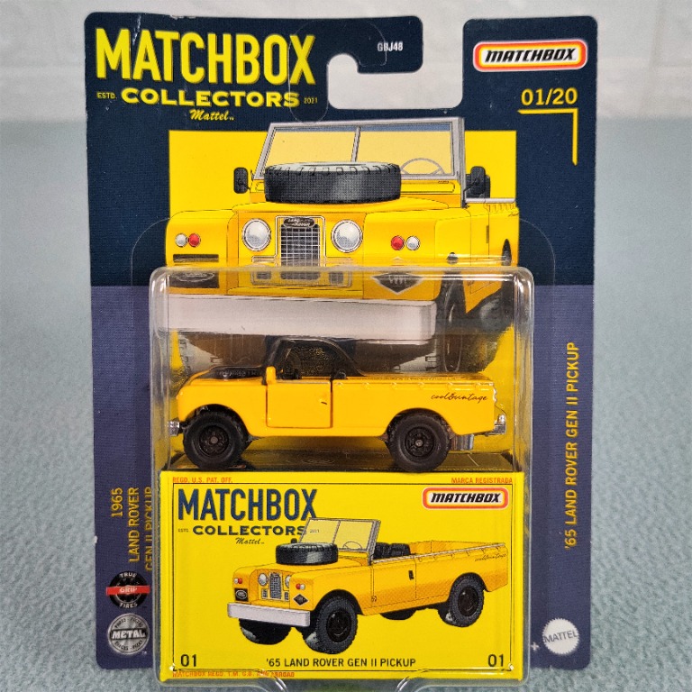 Matchbox Collectors 1965 Land Rover Gen II Pickup, Hobbies & Toys, Toys ...