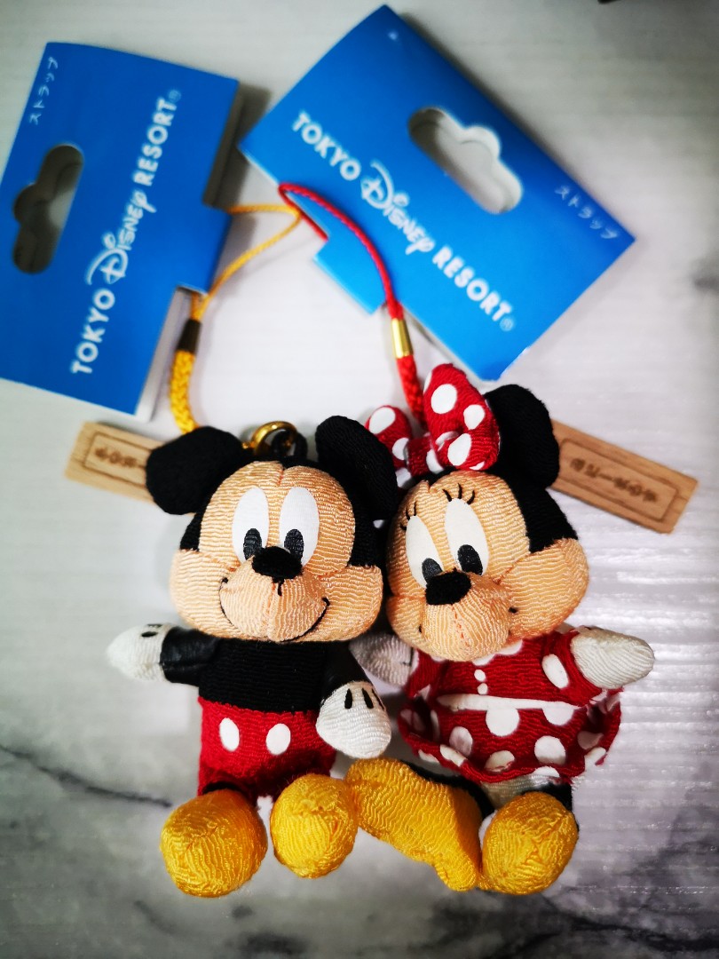 Mickey Minnie Tokyo Disney Keychain, Hobbies & Toys, Toys & Games on ...