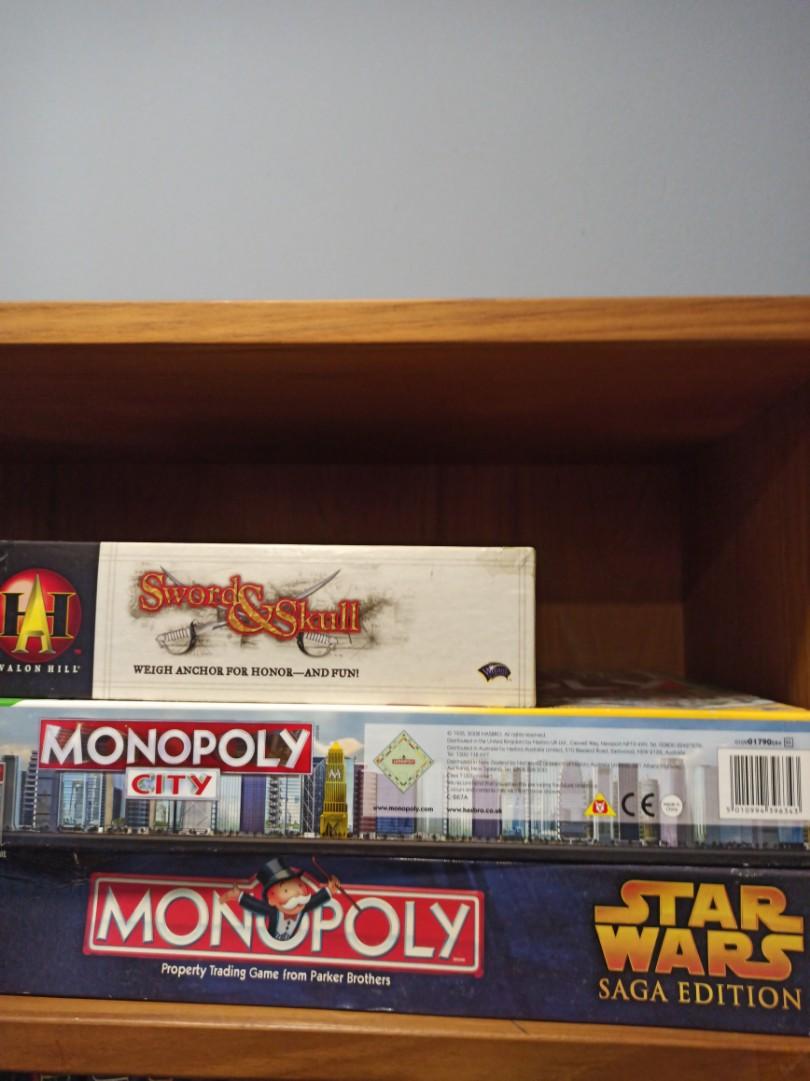 Monopoly / Sword & Skull, Hobbies & Toys, Toys & Games on Carousell