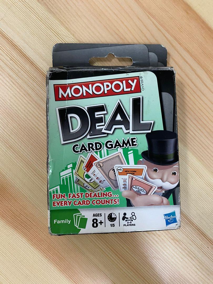 Monopoly Deal Cards, Hobbies & Toys, Toys & Games on Carousell