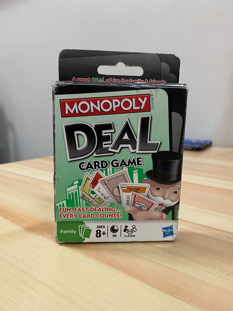 Monopoly Deal Cards, Hobbies & Toys, Toys & Games on Carousell