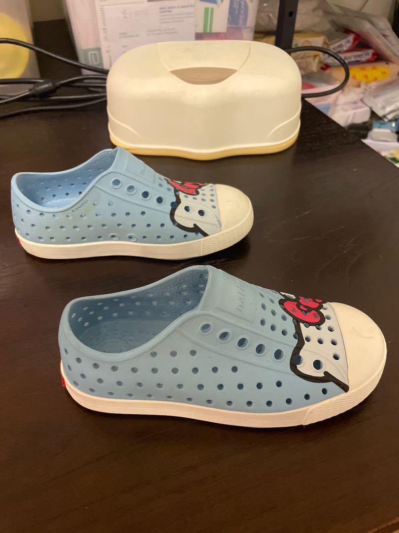 Native Hello Kitty blue baby shoes, Babies & Kids, Babies & Kids ...