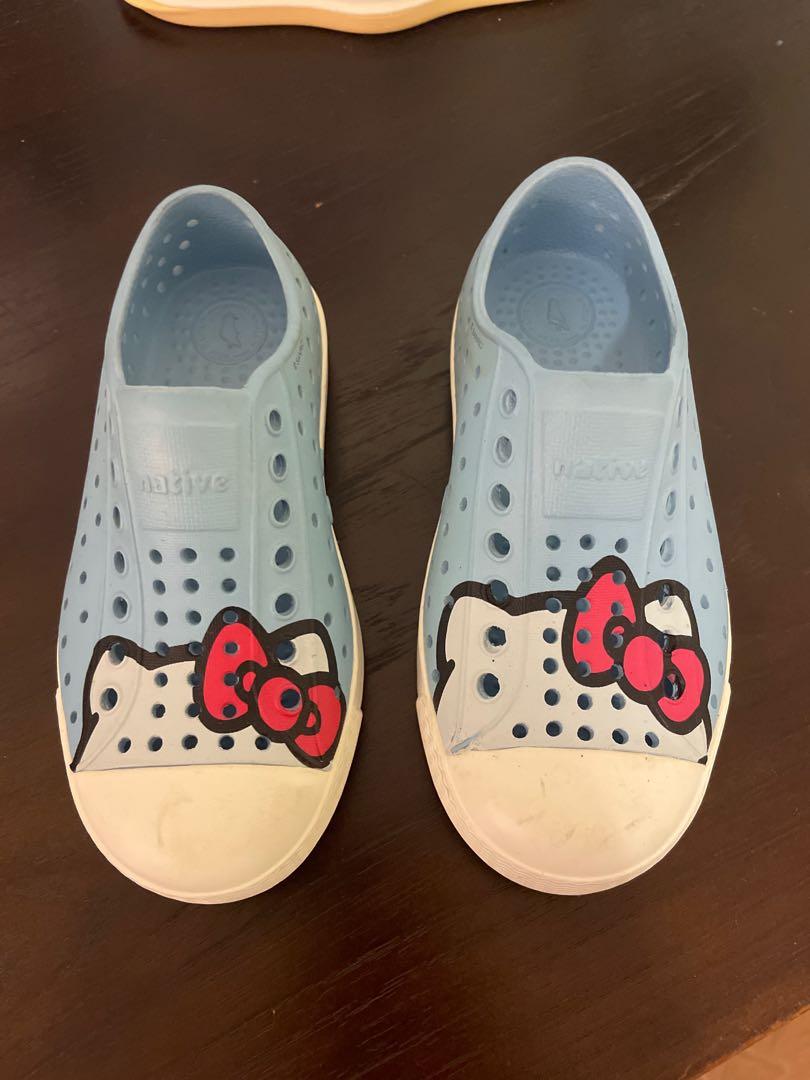 Native Hello Kitty blue baby shoes, Babies & Kids, Babies & Kids ...