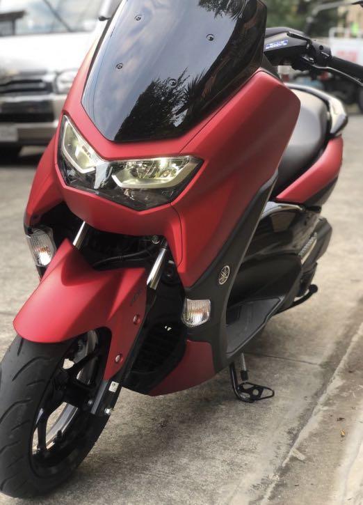 New Nmax 2020 /Nmax v2 original Coverset red matte colour, Motorcycles ...