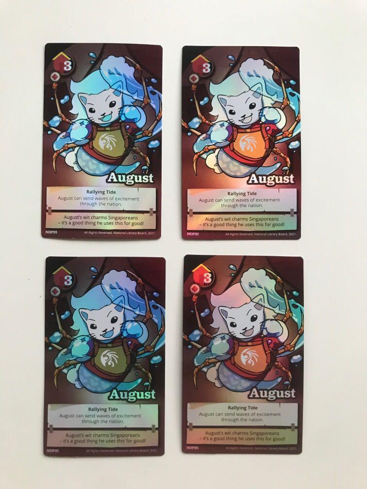 NLB Book Bugs 3 - Special Shiny Card NDP21 - August, Hobbies & Toys ...