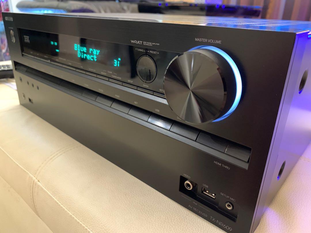 Onkyo TX-NR609 (7.2 Channel Network A/V Receiver), Audio, Soundbars, Speakers & Amplifiers on ...