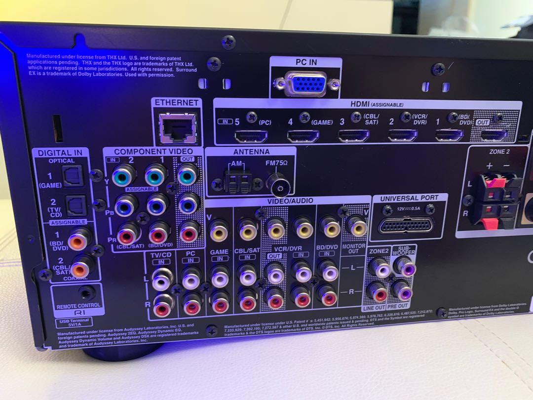 Onkyo TX-NR609 (7.2 Channel Network A/V Receiver), Audio, Soundbars, Speakers & Amplifiers on ...