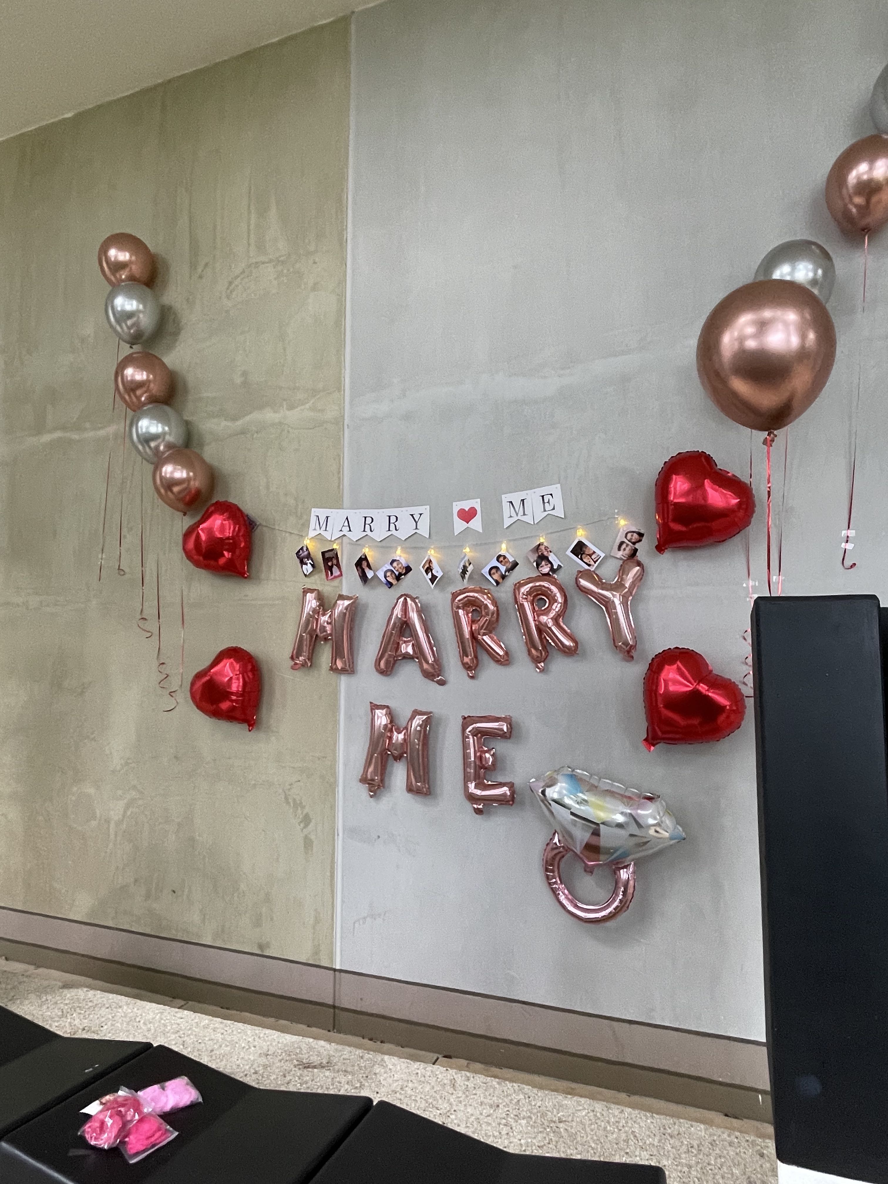Outdoor proposal decorations setup, Hobbies & Toys, Stationery & Craft ...
