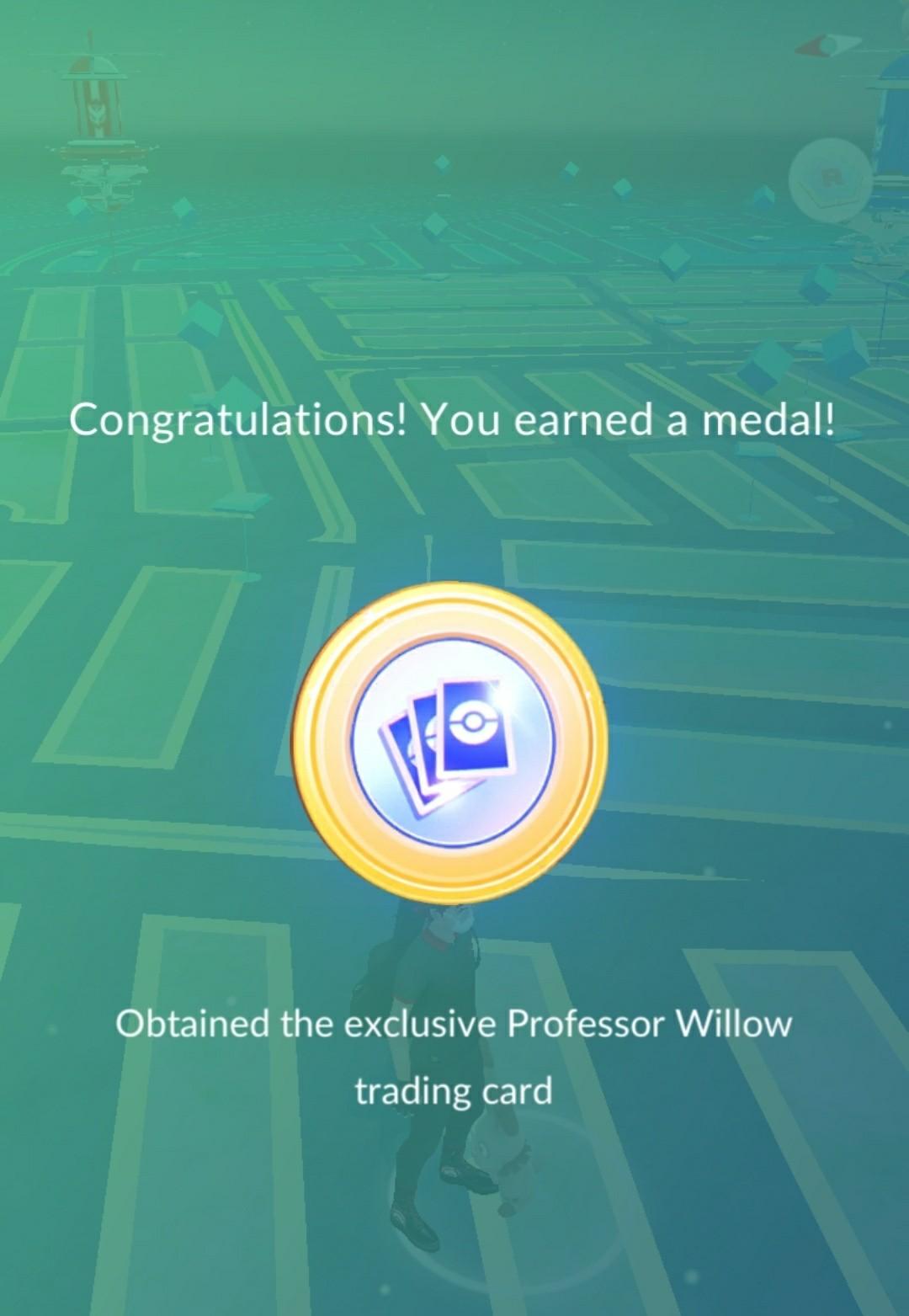 Pokemon Go x Professor Willow Pokemon TCG Card (Chinese Version ...