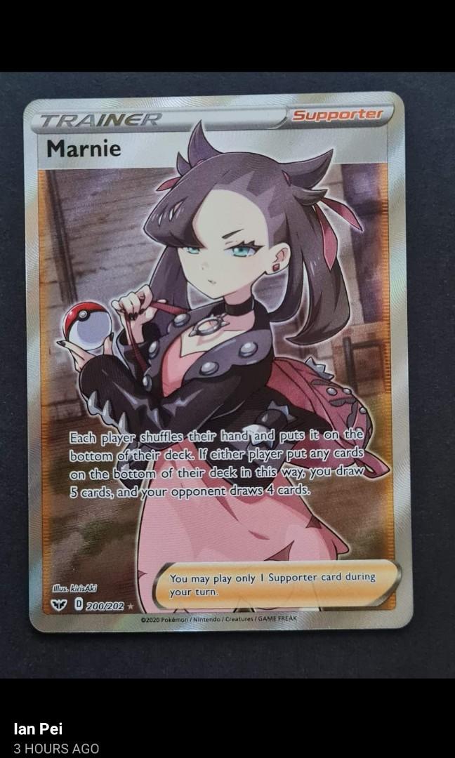 Pokemon Marnie Trainer FA, Hobbies & Toys, Toys & Games on Carousell