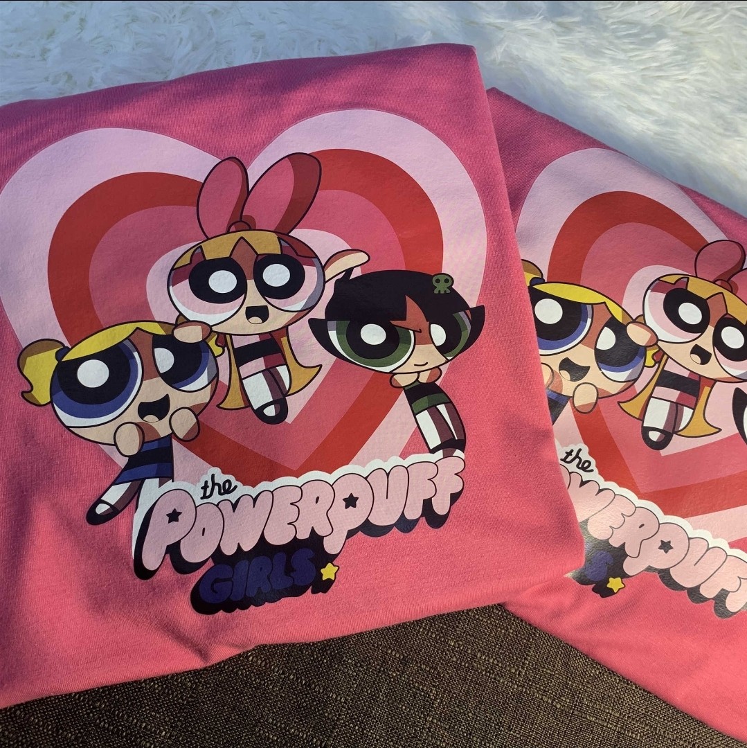 powerpuff girls pink shirt, Women's Fashion, Tops, Shirts on Carousell