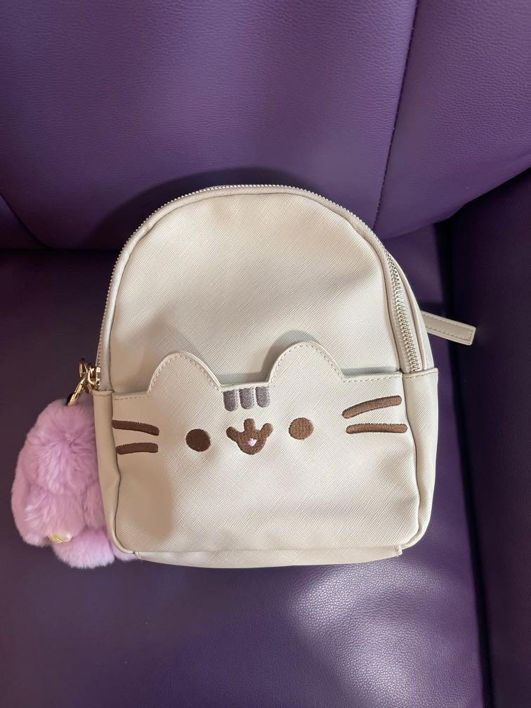 Pusheen Backpack Small Typo, Women's Fashion, Bags & Wallets, Backpacks ...