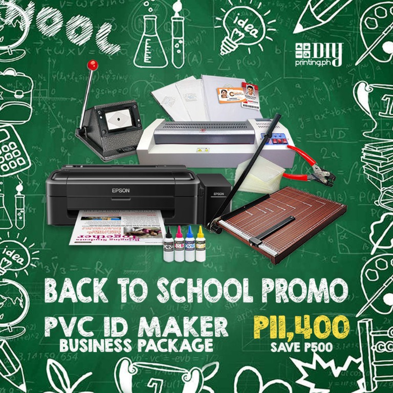 PVC ID MAKER PACKAGE, Computers & Tech, Office & Business Technology on ...