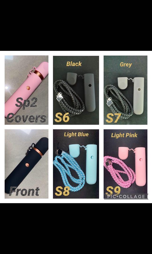 Ready stock Relx Sp2 silicon leather covers, Everything Else on Carousell