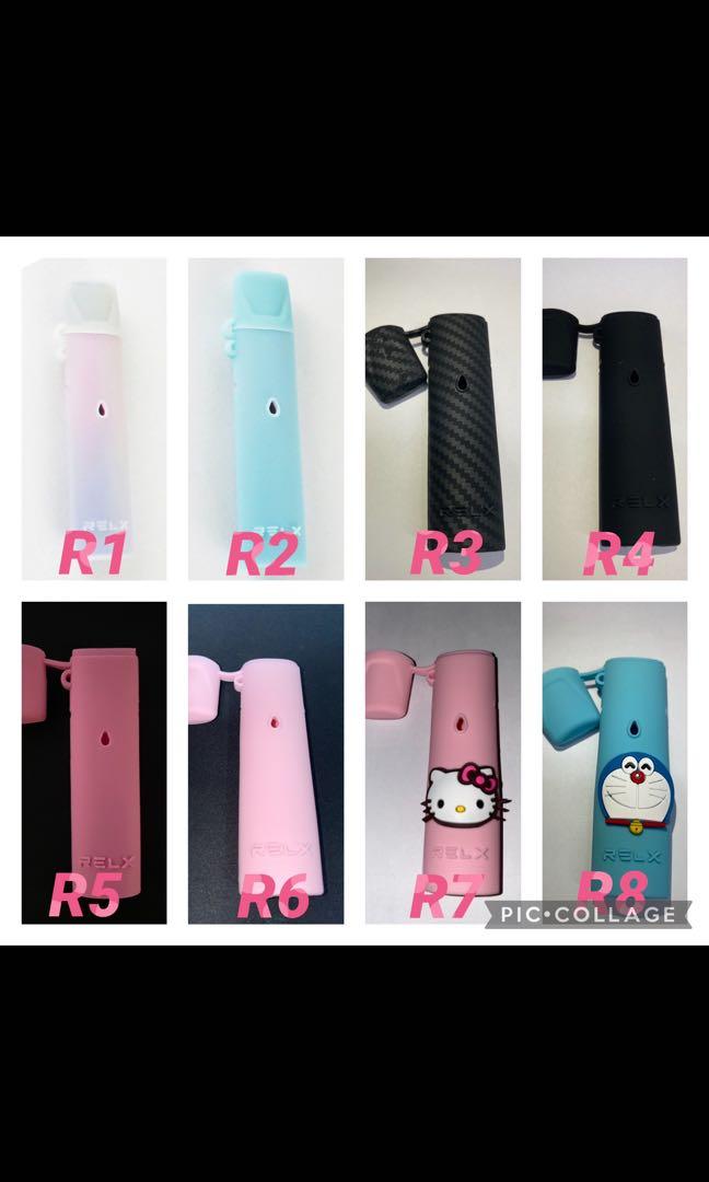 Ready stock Relx Sp2 silicon leather covers, Everything Else on Carousell