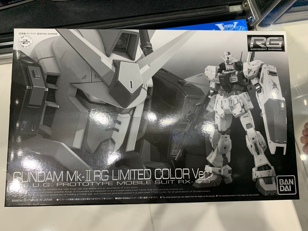 RG Gundam MK-II Limited Color Ver GFT (P-Bandai), Hobbies & Toys ...