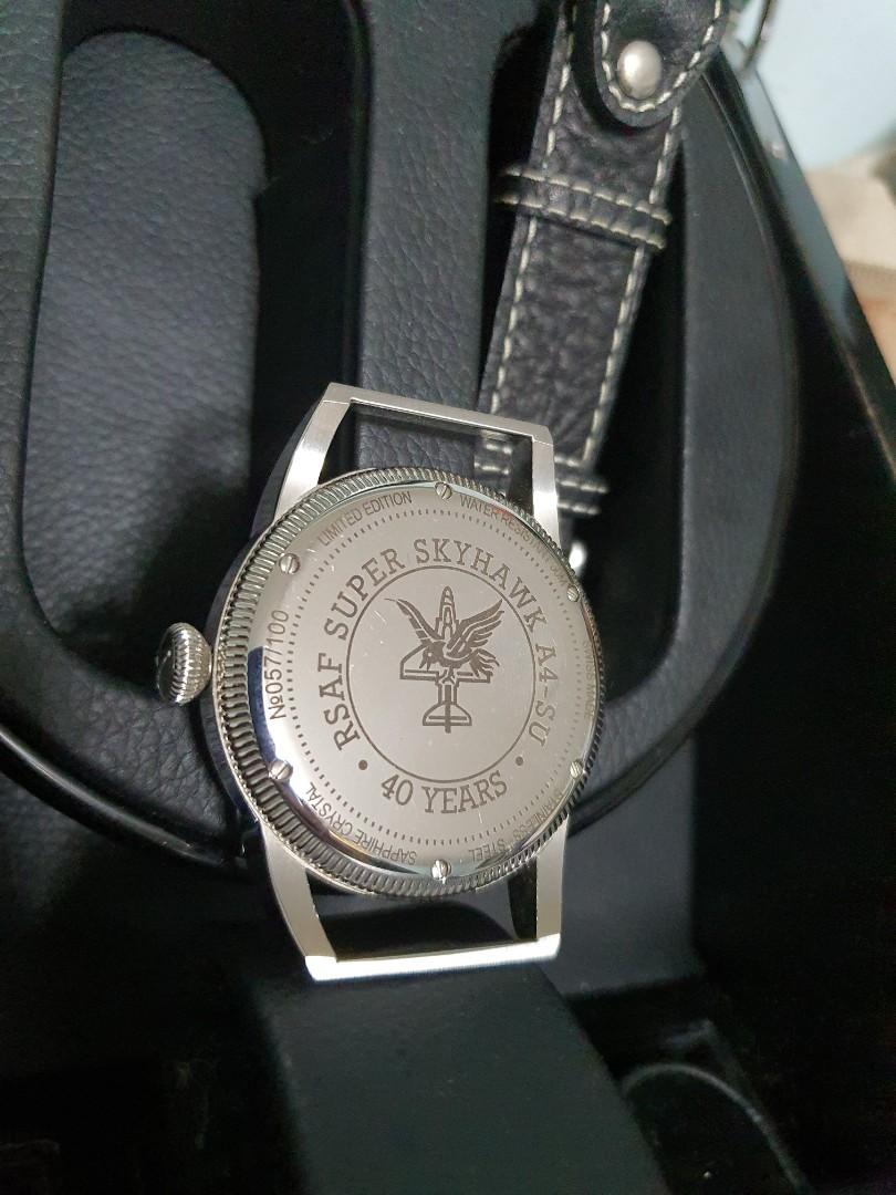 RSAF Limited Edition Watch, Luxury, Watches on Carousell