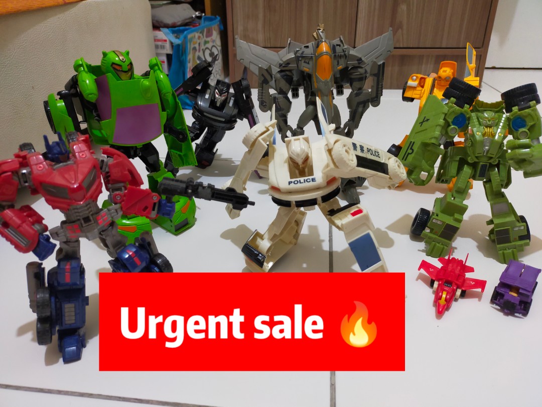 Transformers Set Bootleg with free gift, Hobbies & Toys, Collectibles ...