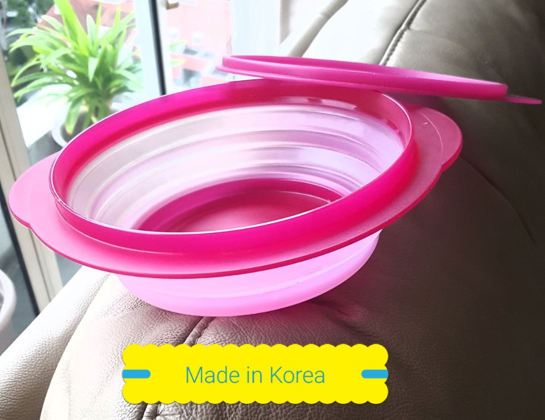 Collapsible Tupperware Bowls, Furniture & Home Living, Kitchenware ...