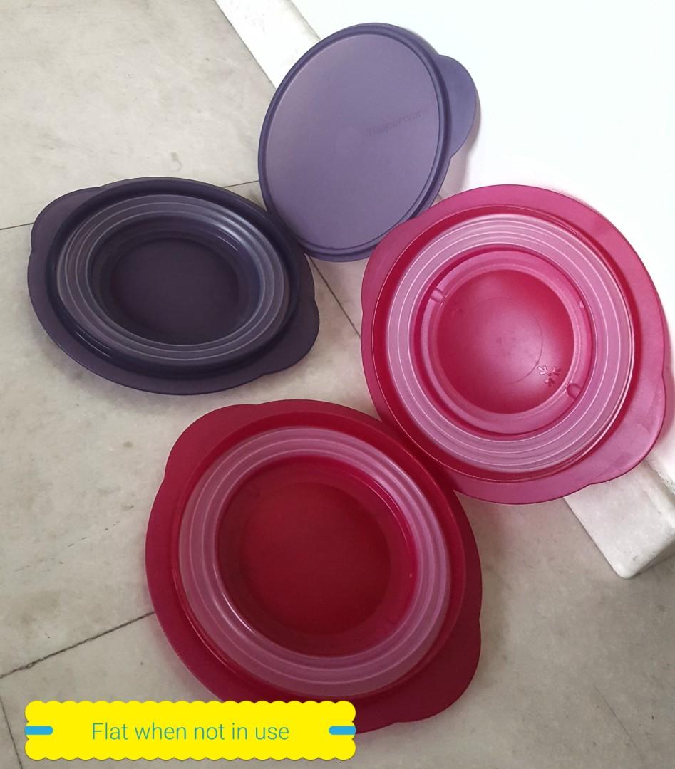 Collapsible Tupperware Bowls, Furniture & Home Living, Kitchenware ...