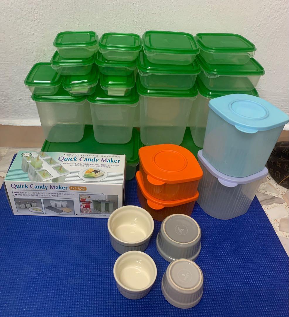 (Free delivery) Tupperware ikea food storage ice cream maker, Furniture ...