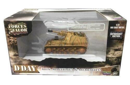 Die-cast 1:72 Scale Forces of Valor WWII (D-Day) GERMAN SELF-PROPELLED ...