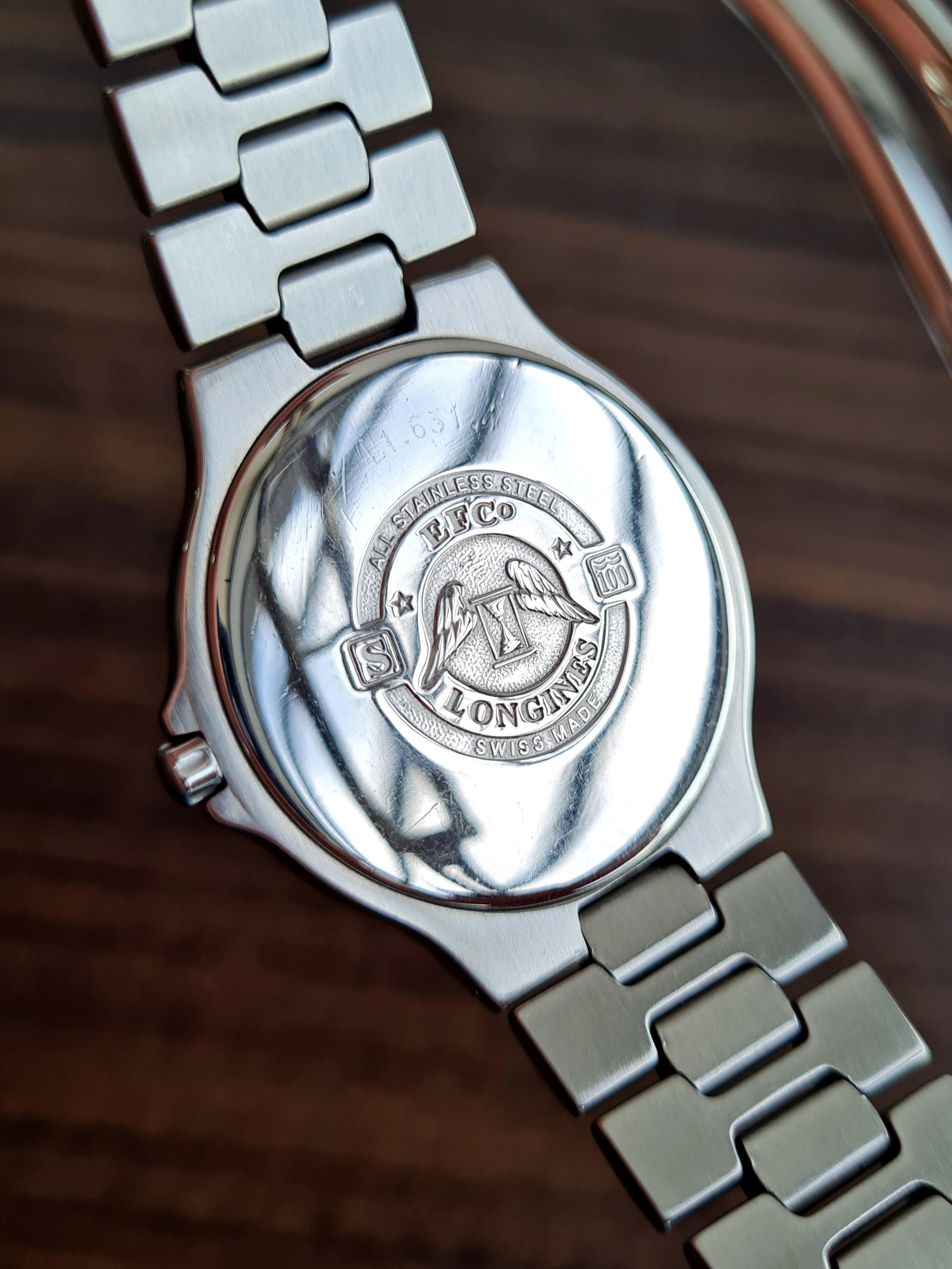 Very Rare Longines Conquest 4090 Quartz Watch presented by Emir of ...