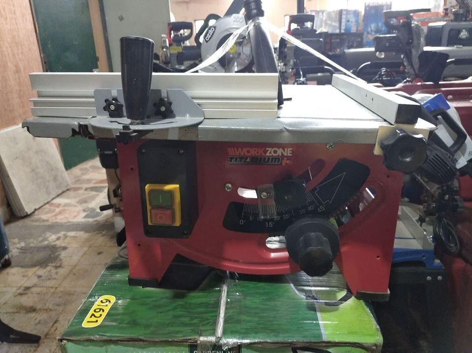 Workzone Table Saw 1200W, Commercial & Industrial, Construction Tools ...