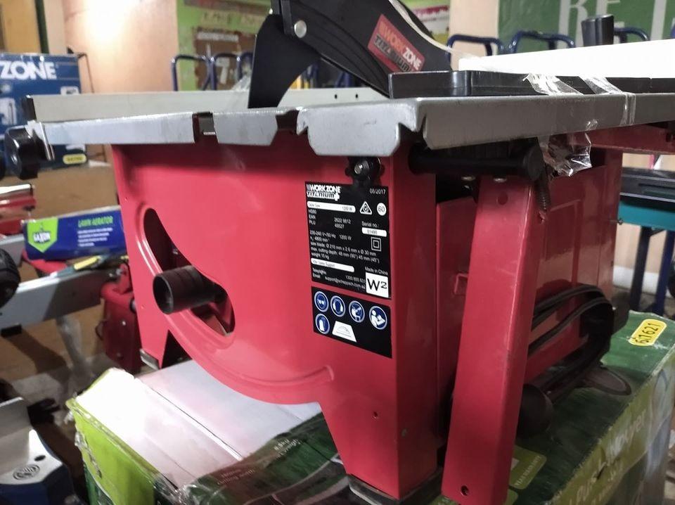 Workzone Table Saw 1200W, Commercial & Industrial, Construction Tools ...