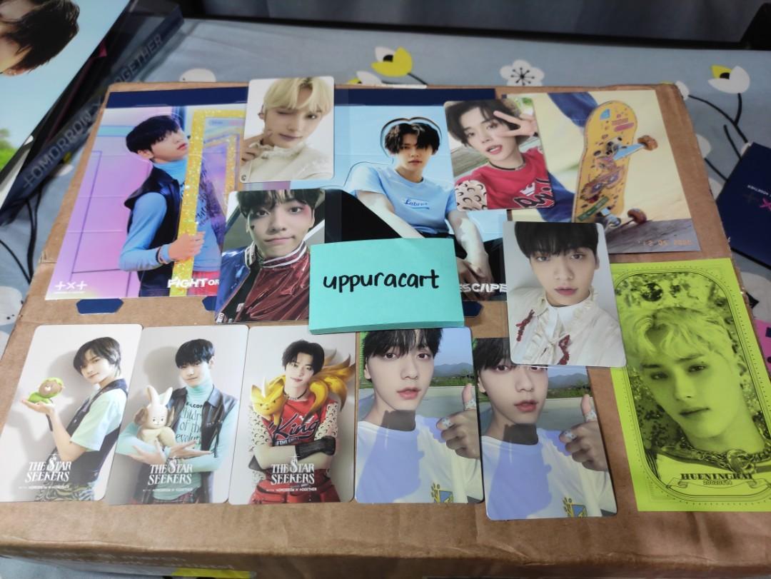 WTT: TXT Fight or Escape Photocards Standees Soobin Yeonjun Beomgyu ...