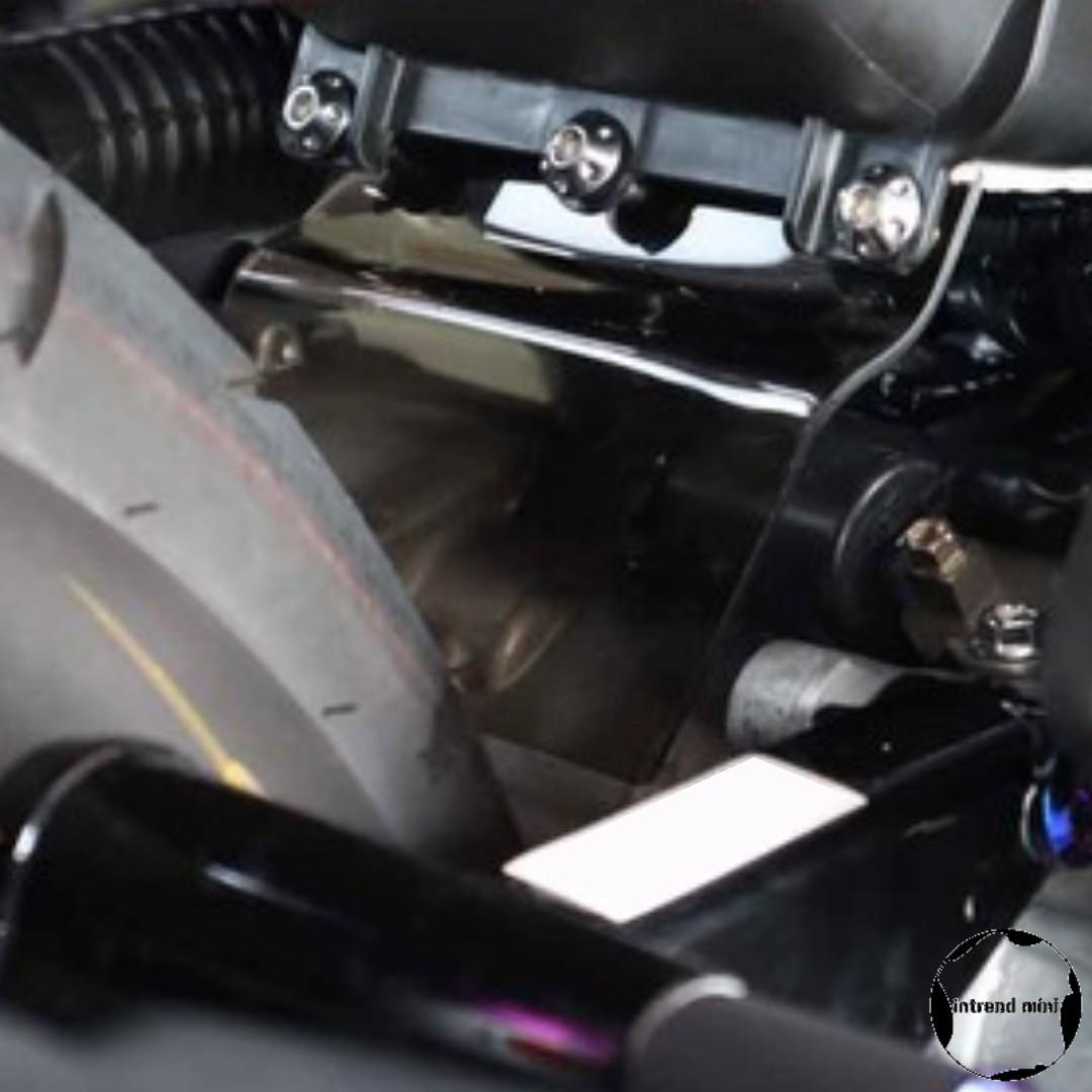 Yamaha Aerox Mud Flap - Acrylic - Under Seat Mud Guard Rear Splash ...