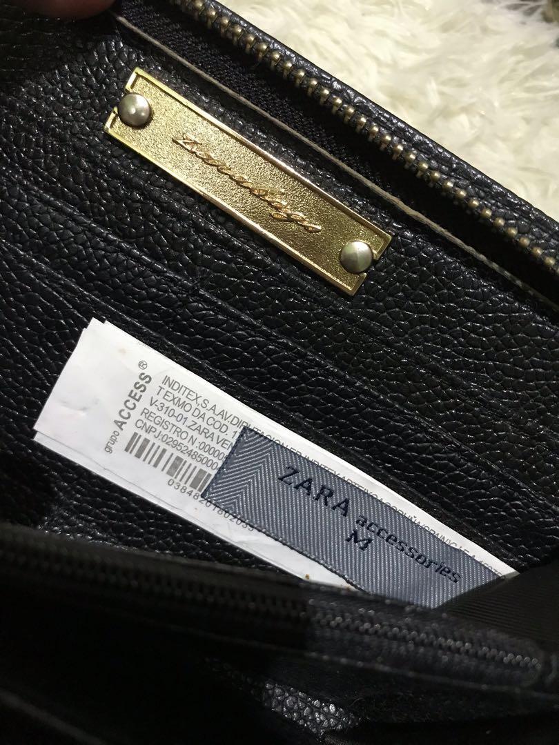 Zara Long Wallet, Women's Fashion, Bags & Wallets, Wallets & Card ...