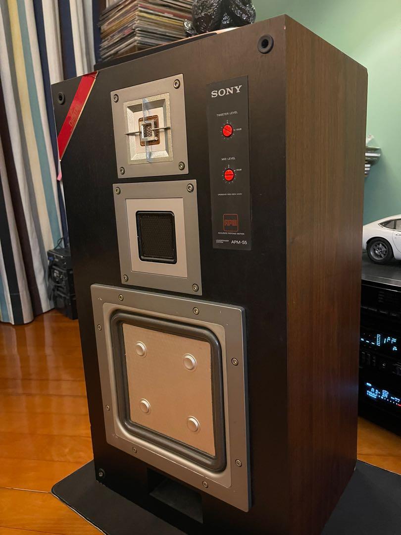 1986 Sony APM-55 ES 人聲王 平面喇叭 JBL flat speaker, 音響器材, 可攜式音響設備 - Carousell