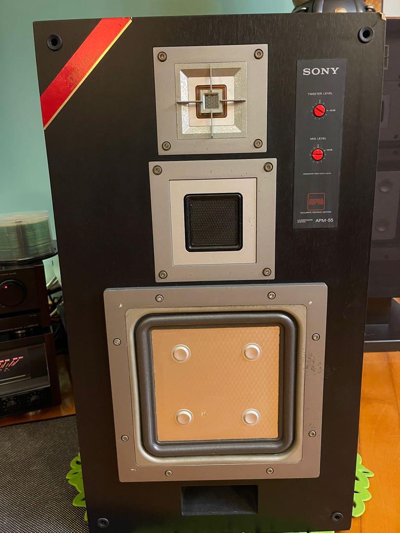 1986 Sony APM-55 ES 人聲王 平面喇叭 JBL flat speaker, 音響器材, 可攜式音響設備 - Carousell