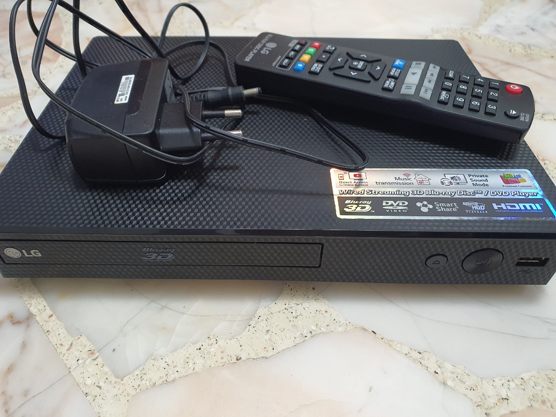 LG BP-450 3D BluRay/DVD Player, TV & Home Appliances, TV ...