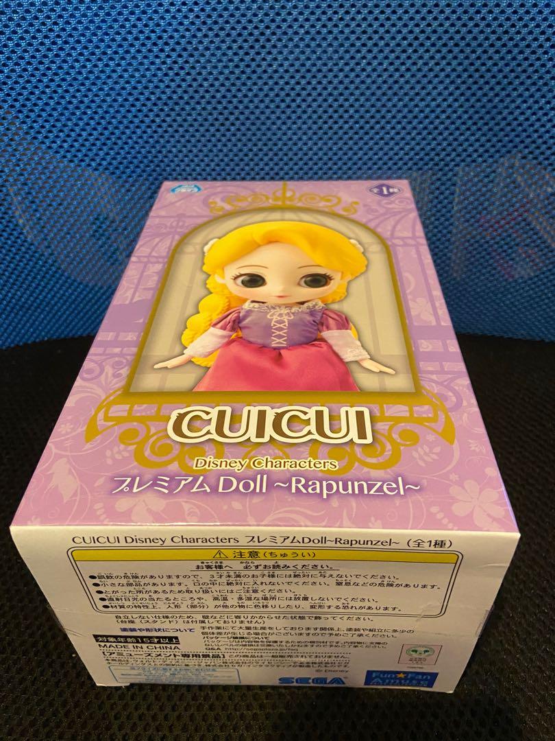全新 日版 迪士尼 魔髮奇緣 樂佩公主 長髮公主 公仔/模型 Cuicui Disney Characters - Premium Doll ~Rapunzel~ 手可活動, 興趣及遊戲 ...