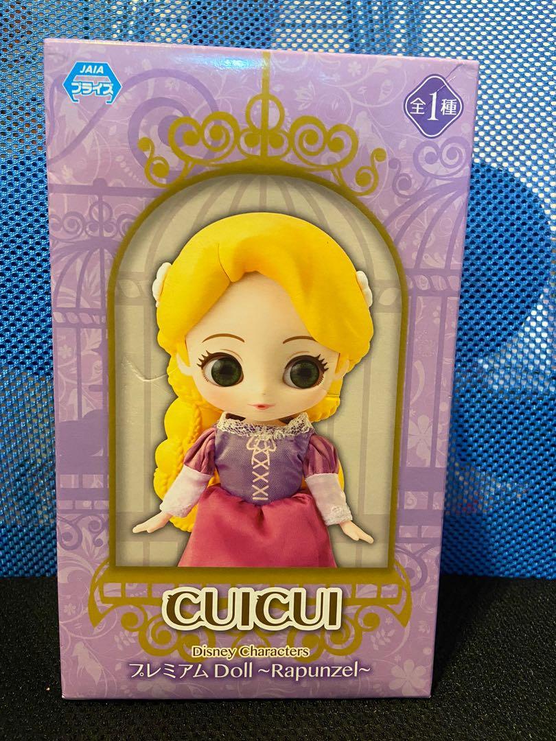 全新 日版 迪士尼 魔髮奇緣 樂佩公主 長髮公主 公仔/模型 Cuicui Disney Characters - Premium Doll ~Rapunzel~ 手可活動, 興趣及遊戲 ...