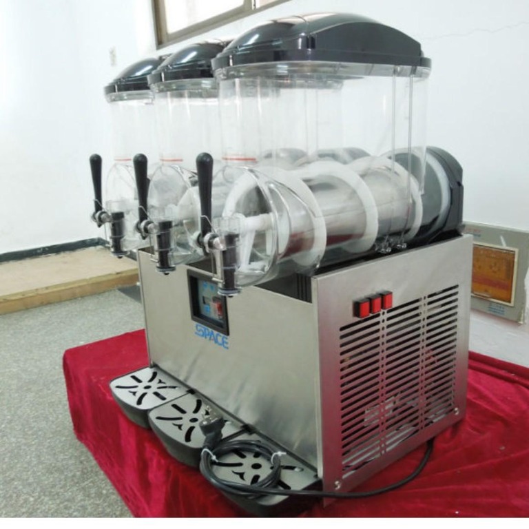 ️ SPACEMAN 3 TUBS SLUSH SLURPEE MAKER MACHINE (KOREAN BRAND ...